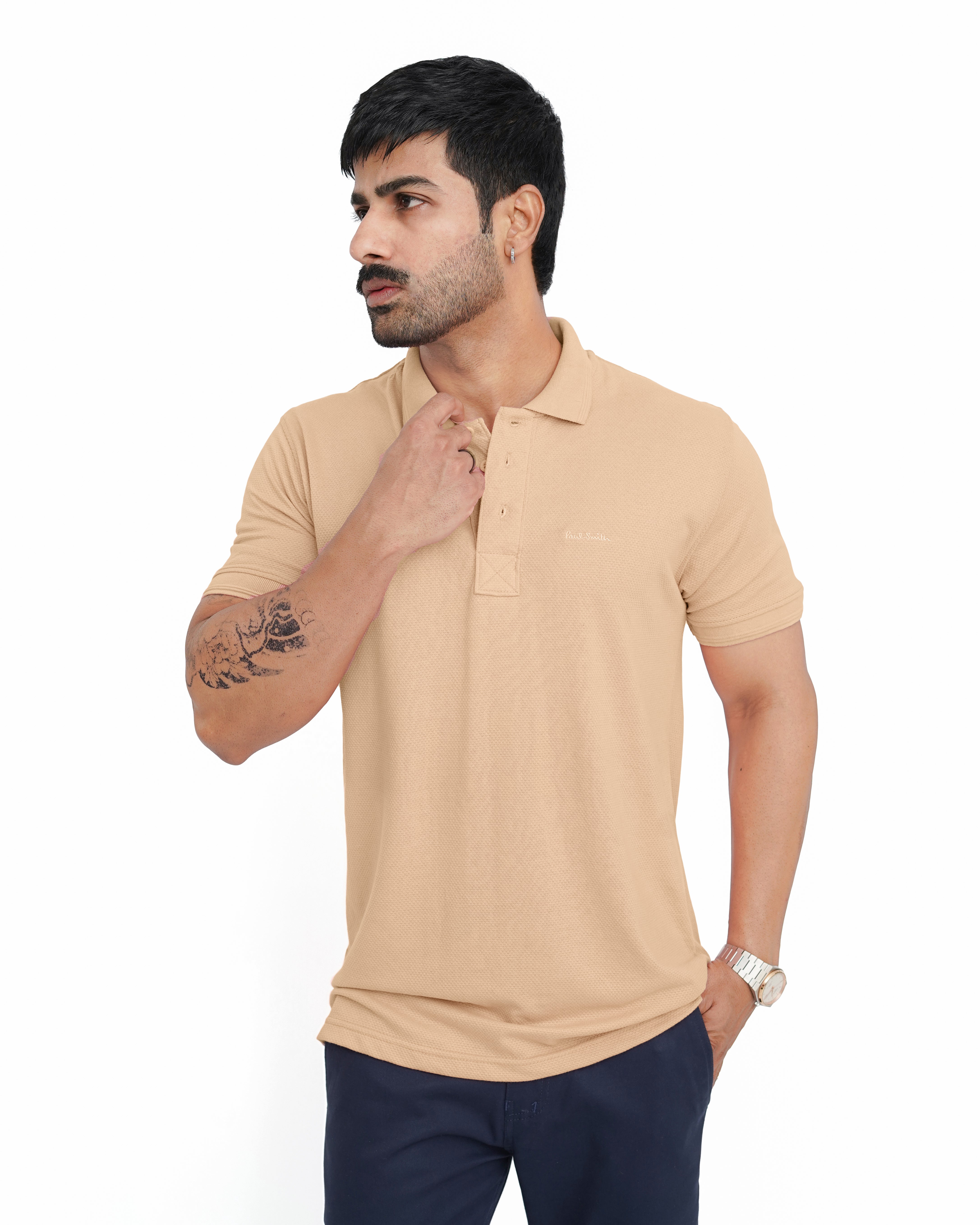 Skin Pop-Corn Polo Shirt – Golden Tag
